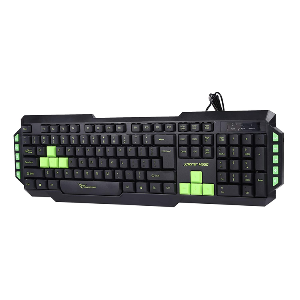 Alcatroz Xplorer M550 Gaming Keyboard - Mojakart Mauritius